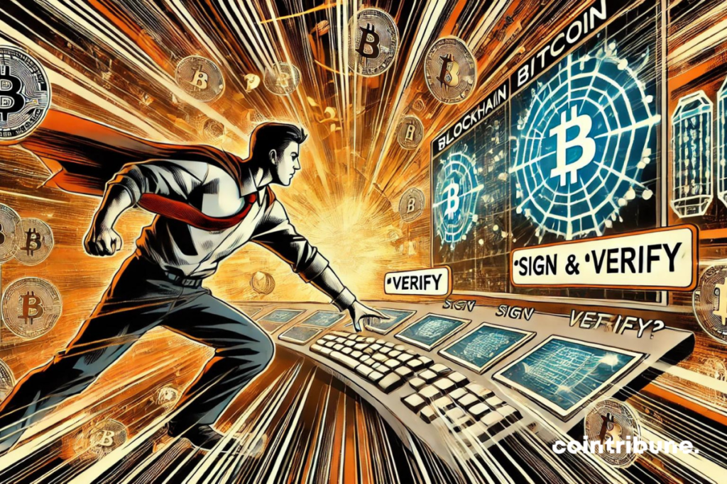 À quoi servent les onglets « signer » et « vérifier » un message